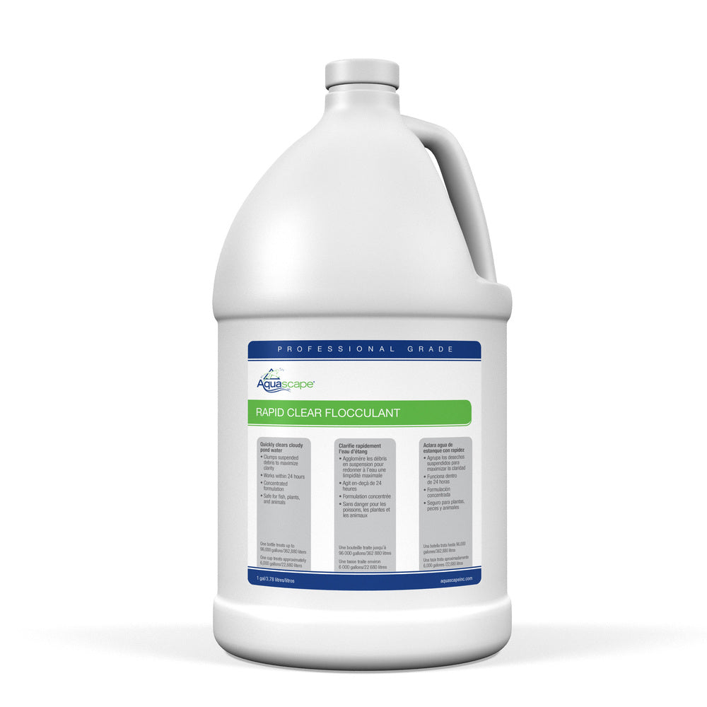 AquascapePRO Rapid Clear Flocculant - Liquid (Professional Grade ...