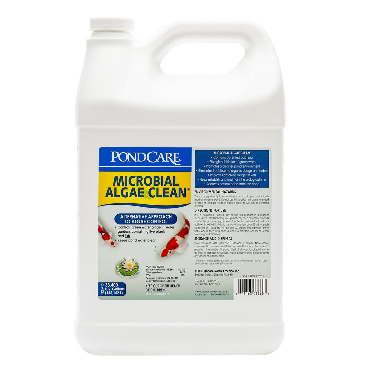 API Pond Microbial Algae Clean – Puget Sound Ponds